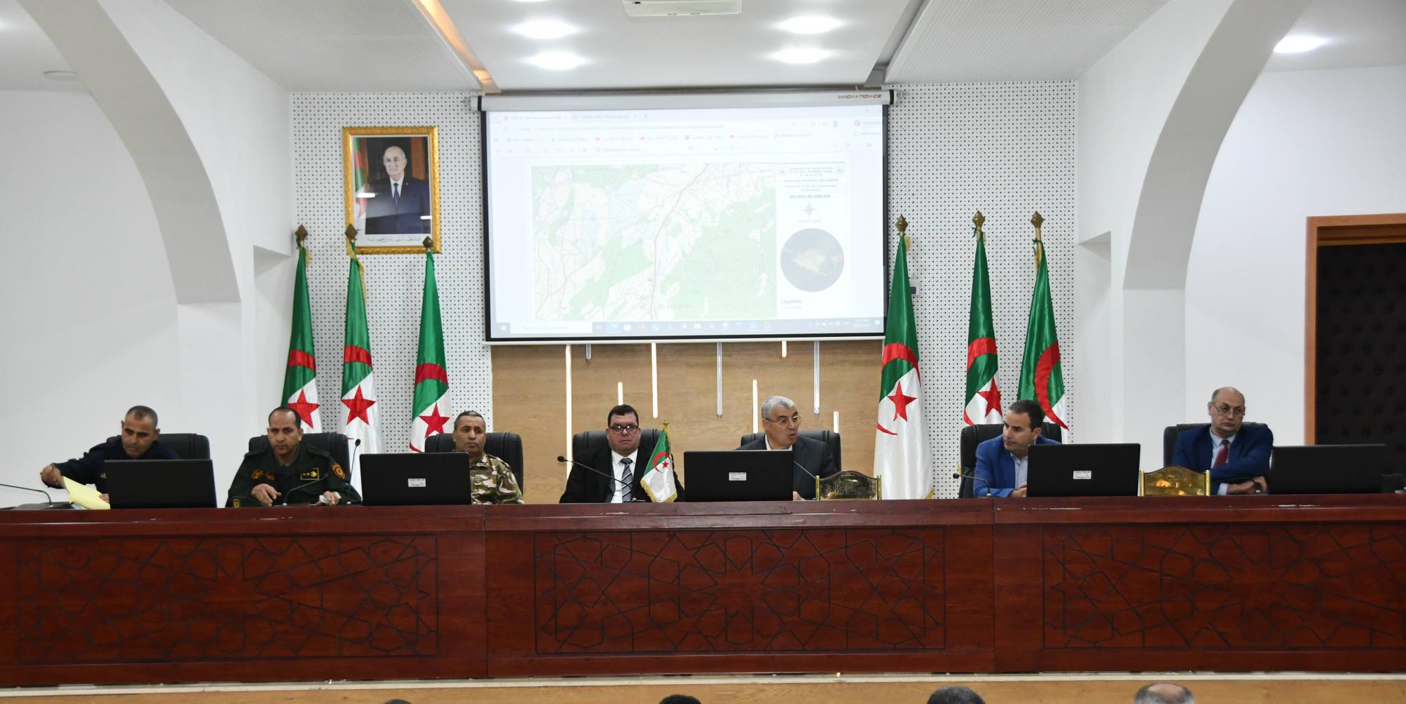 تنصـيب اللجــنة الولائــية لحمايـة الغابــات - wilaya guelma