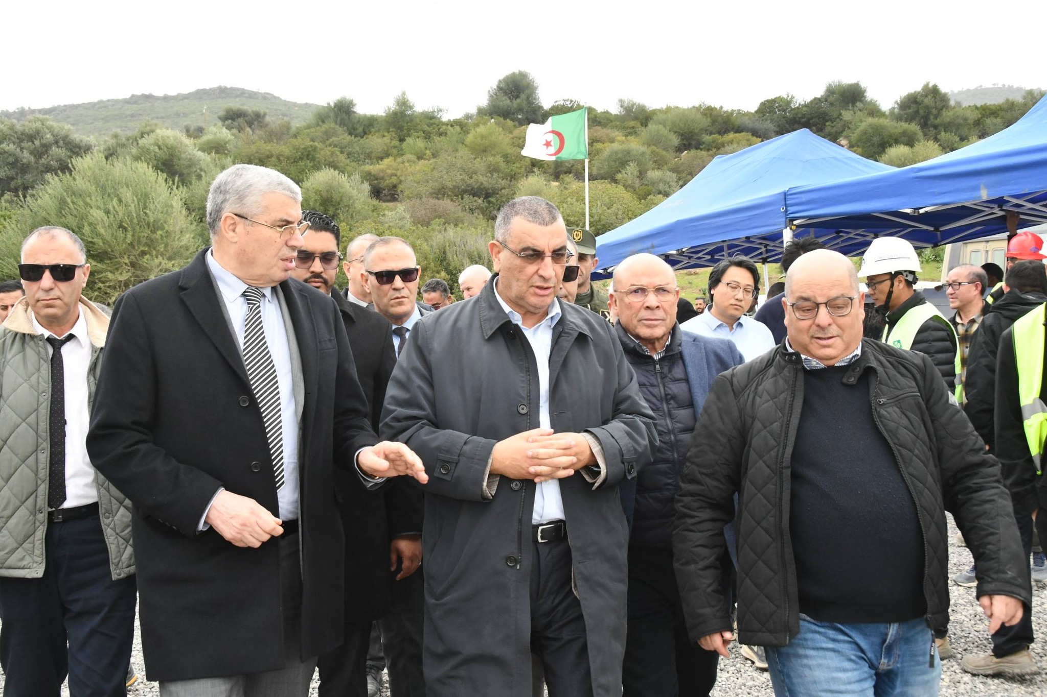 Le ministre des Travaux publics et des Infrastructures en visite de ...